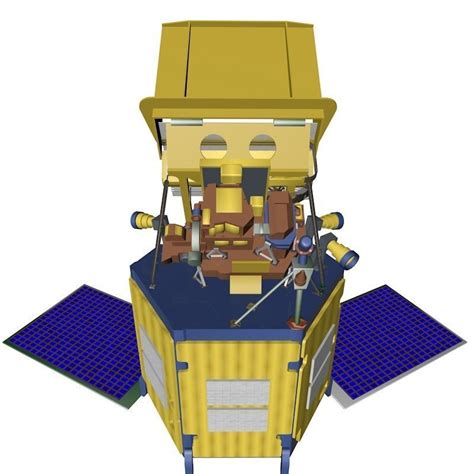 Sentinel P ESA Pollution Monitoring Satellite D Model CGTrader