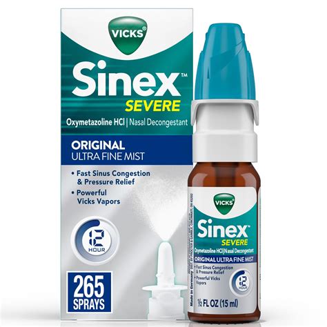 Nasal Congestion Spray