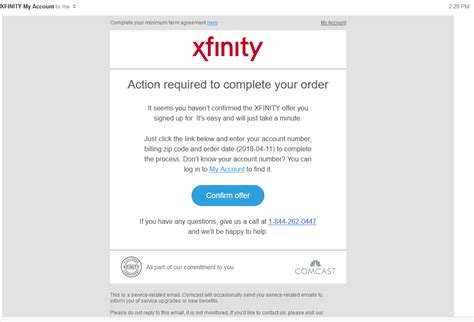 Phishing Attempt After Getting Help Comcast Xfinity