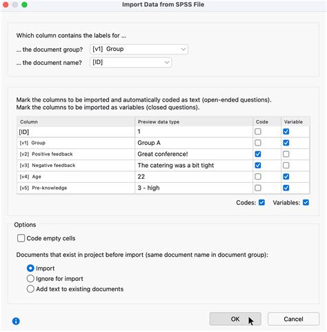 Survey Data From Spss Maxqda