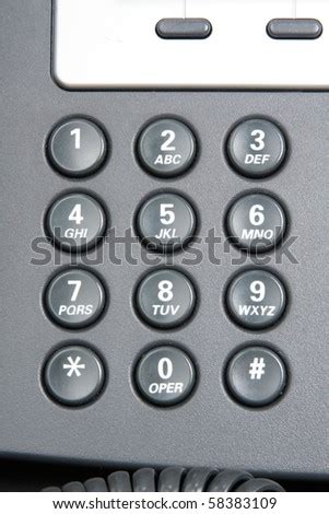 Numeric Keypad Of A Telephone Voip Phone Stock Photo Shutterstock