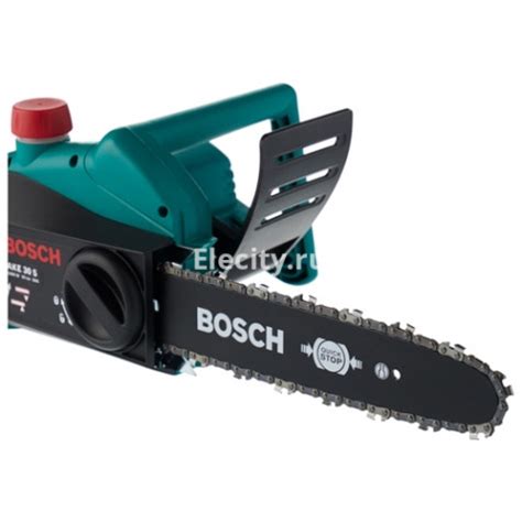 Обзор цепной электропилы Bosch ake 30 s