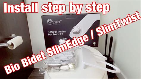 Bio Bidet Slimedge Slimtwist How To Install Properly Step By Step Perfect Youtube