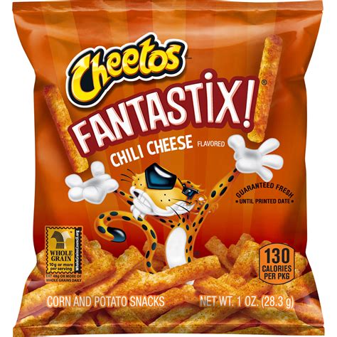 Cheetos Fantastix Chili Cheese Flavored Corn And Potato Snacks