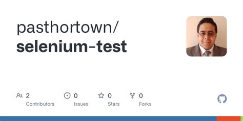 Github Pasthortownselenium Test