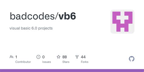 GitHub Badcodes Vb6 Visual Basic 6 0 Projects