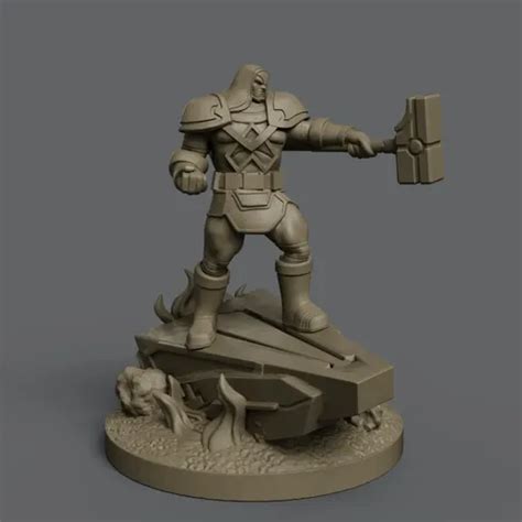 🎲 Ronan The Accuser Mcp・ Stl File For 3d Printing・cults