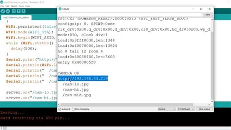 ESP CAM With Python OpenCV Yolo V For Object Detection And Identification