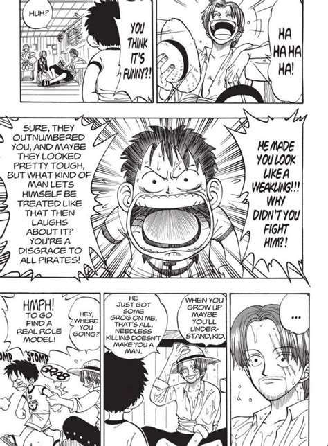One Piece Luffy And Shanks Meet Again