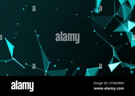 Abstract Plexus Shapes Digital Communication And Technology Background With Lines And Dots