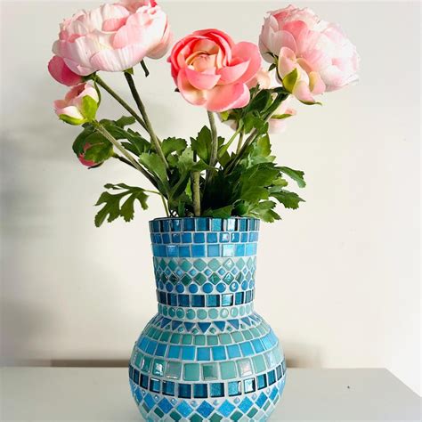 Mosaic Vase Etsy