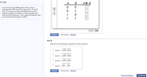 Solved P Part A Use Only Dual Input NAND Gates To Find Chegg