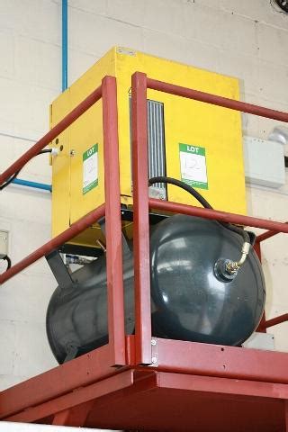 HPC Pulseair SX RM Screw Type Air Compressor Receiver Drier St Machinery