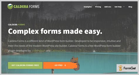 6 contact form wordpress plugins free and paid formget