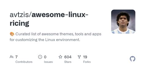 Github Avtzisawesome Linux Ricing 🎨 Curated List Of Awesome Themes Tools And Apps For