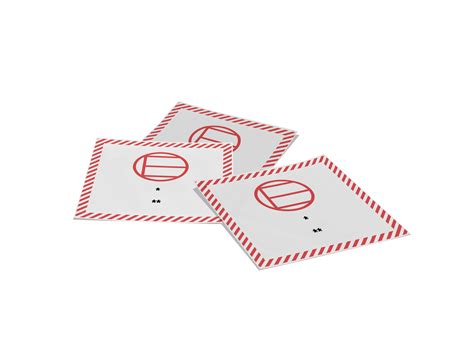 Dangerous Goods Label Excepted Quantity Eq Individualized 100x100mm