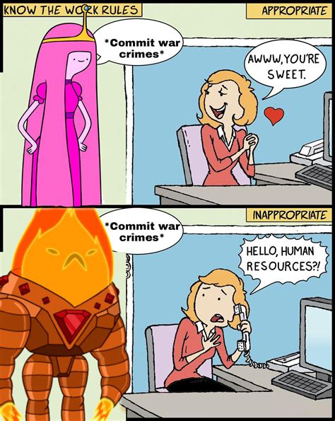 Ah Yes When A Guy Does It He Gets Fired When A Woman Does It Its Cute