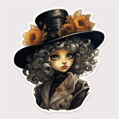 Premium Vector Cute Girl Illustration Premium Vector Cute Girl Illustration