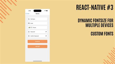 React Native 3 React Native Custom Fonts Youtube