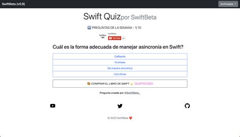 Github Swiftbetaquizquestions Quiz De Swift Cada Semana Salen
