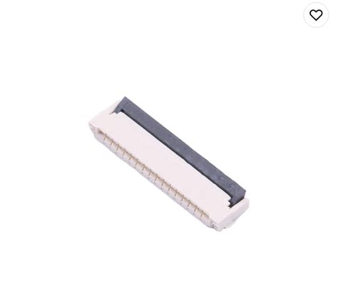1 0mm Pitch 16 Pin Fpc Connector Front Plug Back Flip Fpc Connector Height 2 0mm Smt Ffc Fpc
