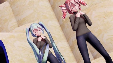 [MMD] Teto, Miku - Wavefile by swingsong on DeviantArt