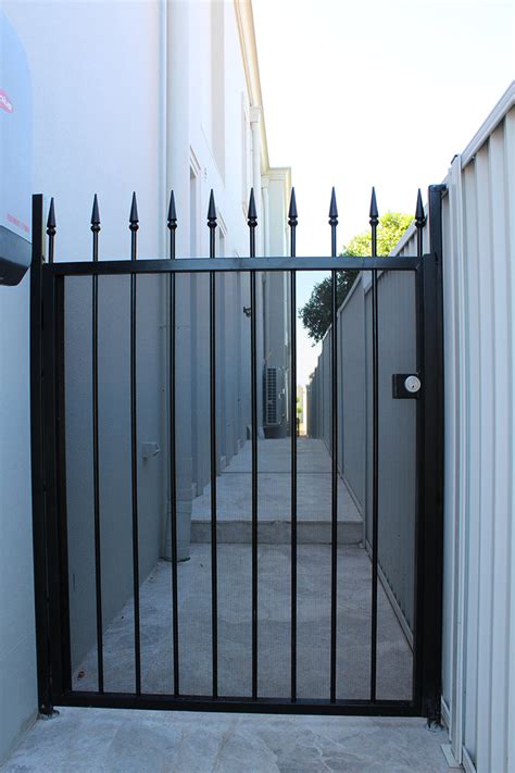 Wrought Iron Pedestrian Gates Design
