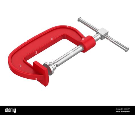 Clamp Compression Tool Isolated Stock Photo Alamy