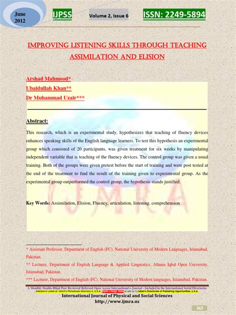 improving listening skills through teach 1 pdf english language