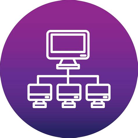 Computer Networking Vector Icon 16811458 Vector Art At Vecteezy