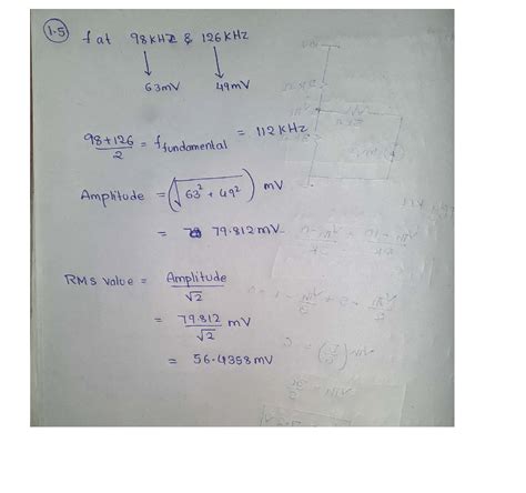 Solved 15 Measurements Taken Of A Square Wave Signal Using A Frequency Sele Tutorbin