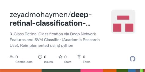 Github Zeyadmohaymendeep Retinal Classification Python 3 Class Retinal Classification Via