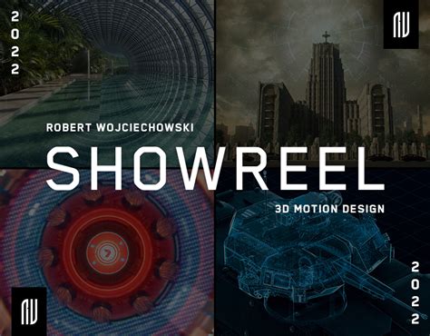 3d Motion Design Reel On Behance