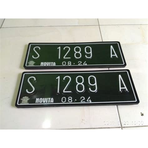 Jual Plat Sepeda Motor Biasa Mika Lampu Shopee Indonesia