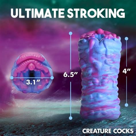 Creature Cocks Cyclone Squishy Silicone Alien Vagina Stroker Sex Toys Adult Novelties