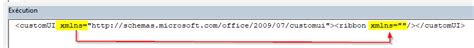 creating an xml document using domdocument60 with the use of the xmlns