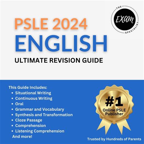 Psle English 2024 Ultimate Revision Guide 2023 2024 Notes Summary Situation Writing Continuous