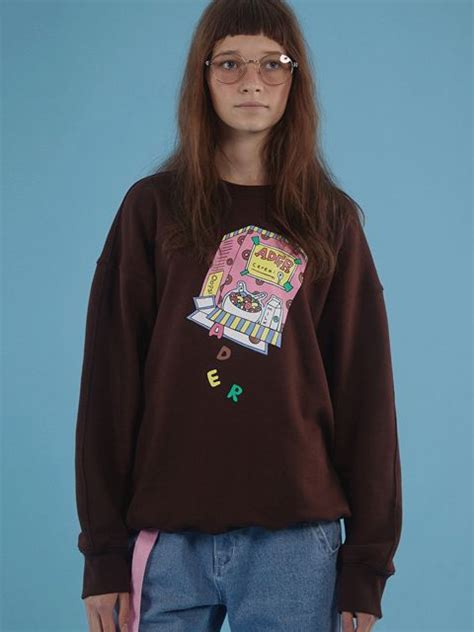 Ader Error Felpa Bianca