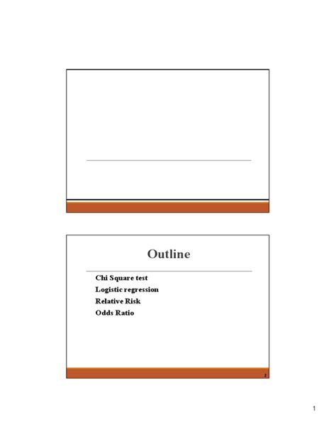 Analysis Of Categorical Data Introduction To Chi Square Tests Contingency Tables Odds Ratios Analysis Of Categorical Data Introduction To Chi Square Tests Contingency Tables Odds Ratios