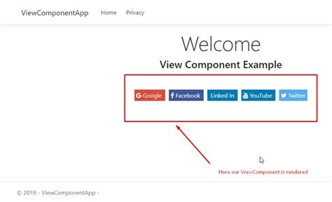 Viewcomponent In Aspnet Core
