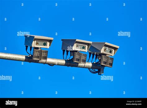 Urban Traffic Control Surveillance Camera Big Data City Monitoring