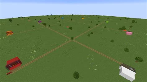 Redstone Rail Multiplayer Transport Minecraft Map