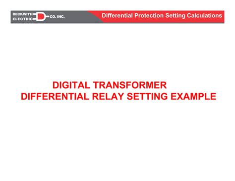 Transformer Differential Protection Pdf Radio Control Hobbies And Interests