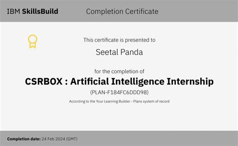 seetal panda on linkedin connection ibmskillsbuild