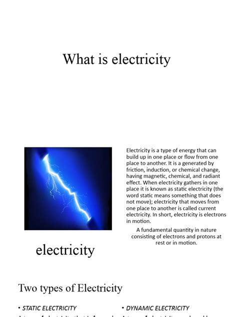 Lecture 1 Electricity Pdf Electricity Friction