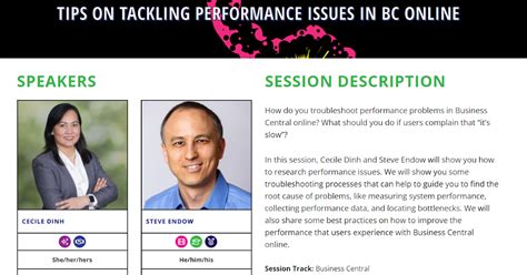 Dynamicscon Live 2023 Microsoft Business Central Speaker