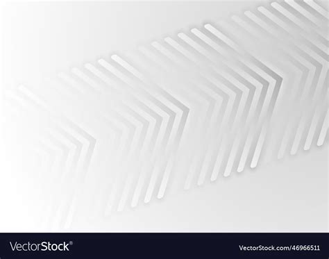 Grey Glossy Tech Arrows Abstract Minimal Vector Image