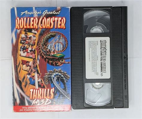 Vhs Americas Greatest Roller Coaster Thrills In 3 D Special Interest