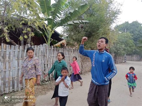 ကယ်တင်ရှင်မရှာ ဒို့ကျေးရွာ သပိတ် စစ်ကြောင်း စစ်အာဏာရှင် တော်လှန်ရေး ခ