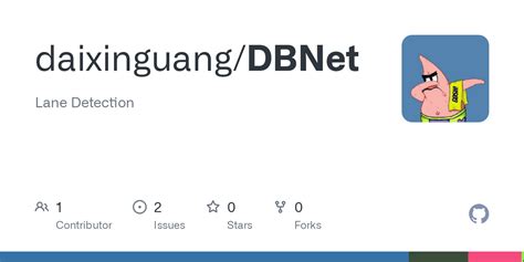 GitHub Daixinguang DBNet Lane Detection